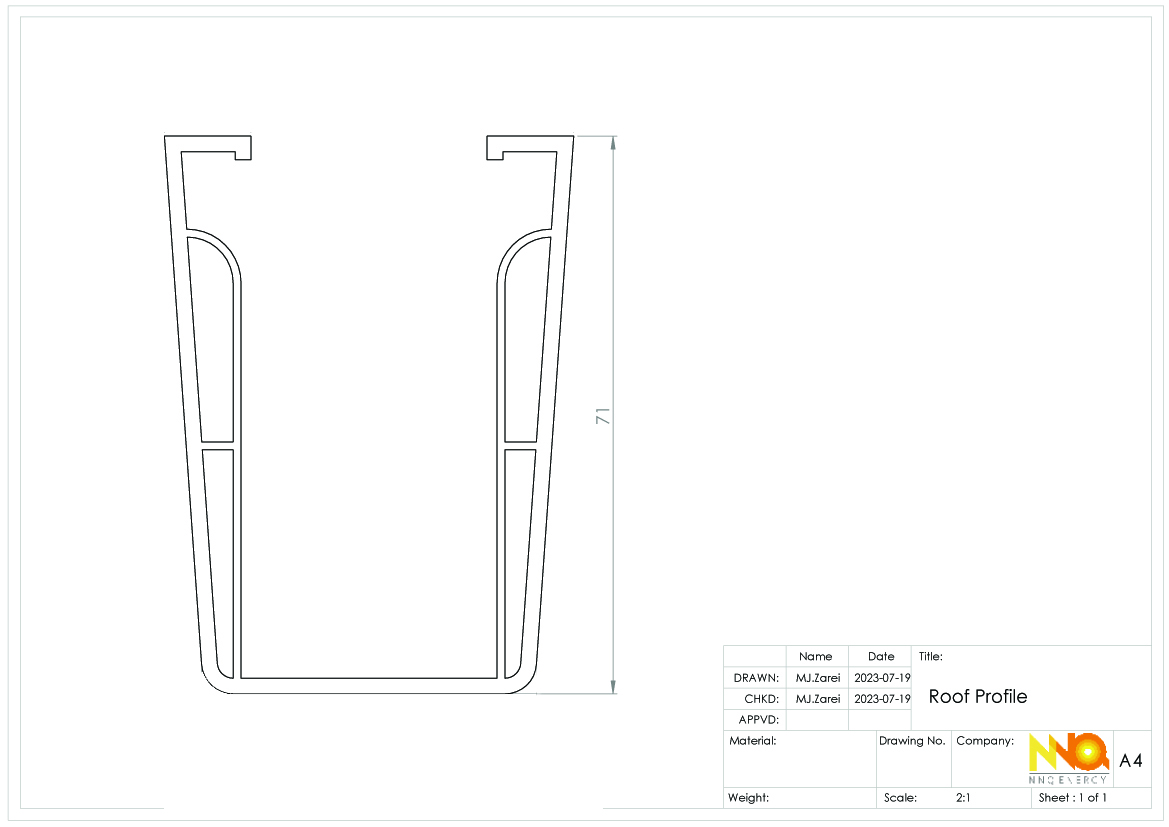 ریل سقفی • NNQ Energy